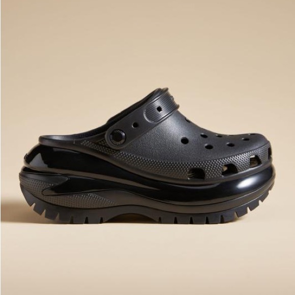 CROCS | Shoes | Crocs Mega Crush Clogs Black Size 7 New | Poshmark